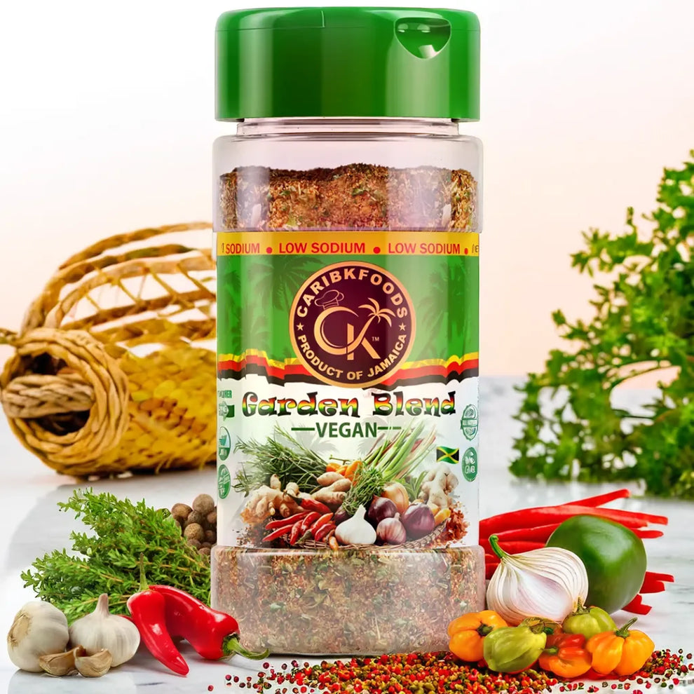 Caribbean Kitchen Foods Garden Blend - Vegan Seasoning - Flavorful ...