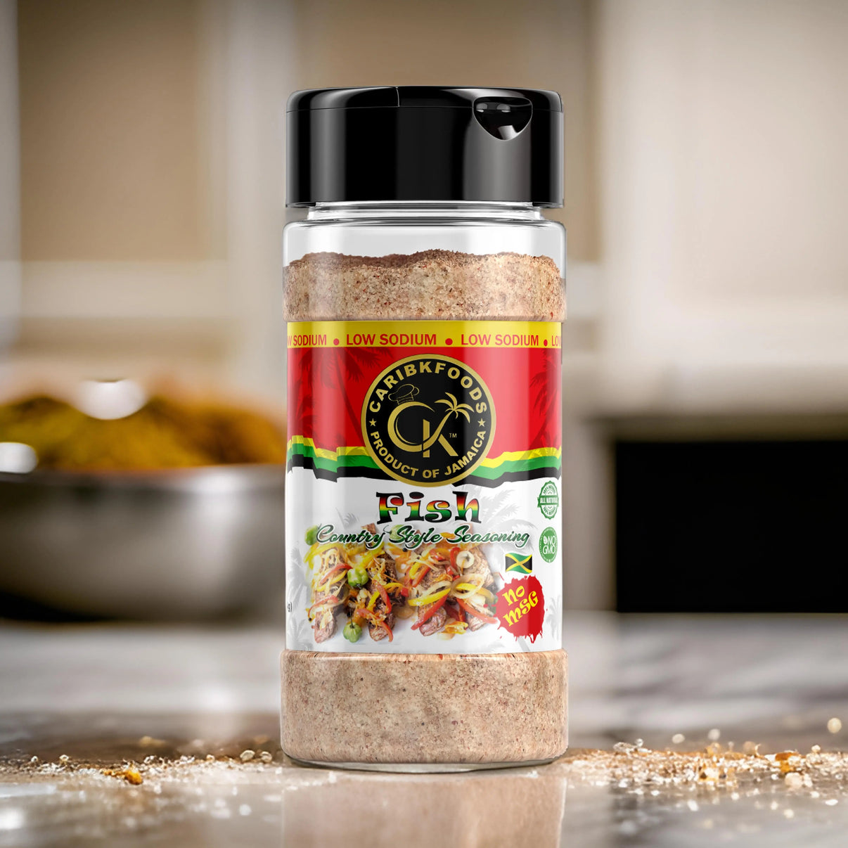 Kosher Fish Seasoning - Caribbean Seafood Spice - Flavorful Fish Rub ...